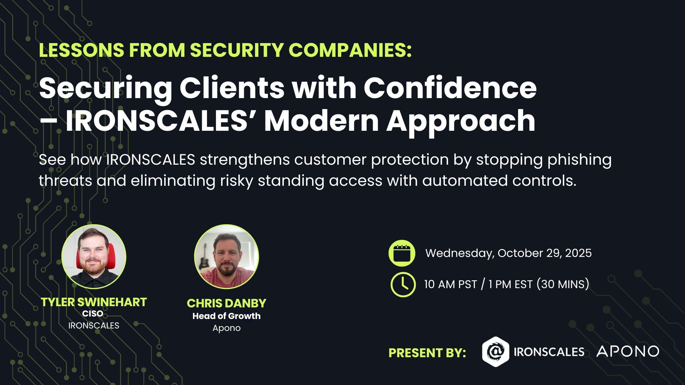 Security Webinar Registration: Securing Clients with Confidence ...